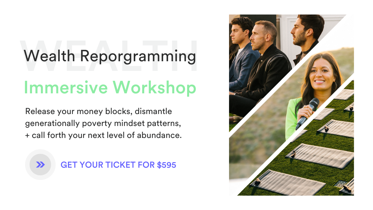Wealth Reprogramming Workshop | Register Now - Mastry